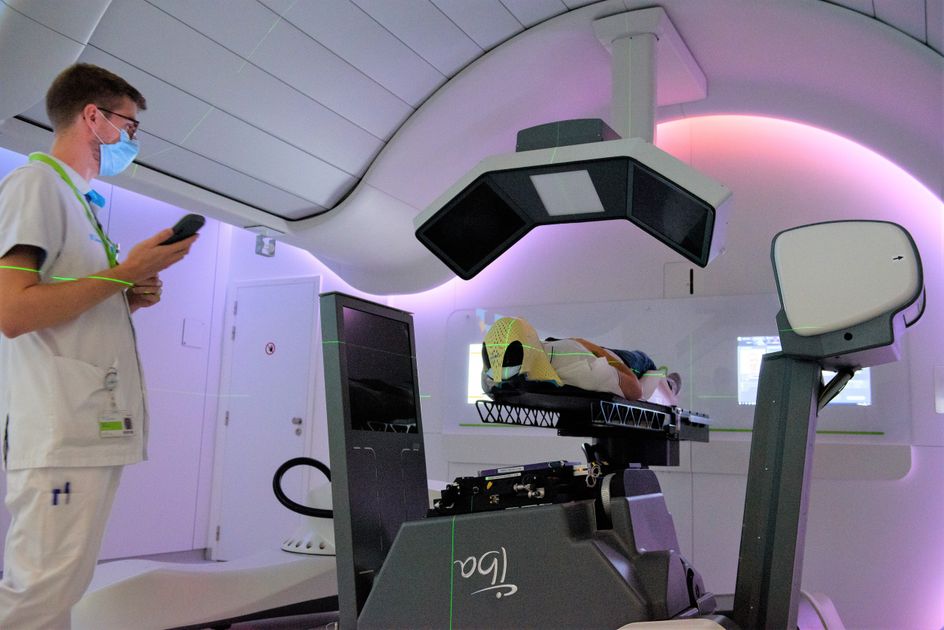 Eerste patiënt met slokdarmkanker behandeld met protontherapie | UZ Leuven