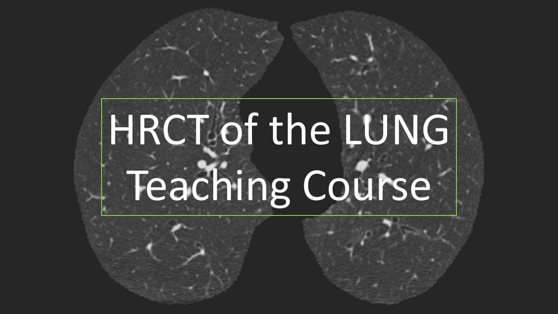 HRCT of the Lung - Teaching Course | UZ Leuven